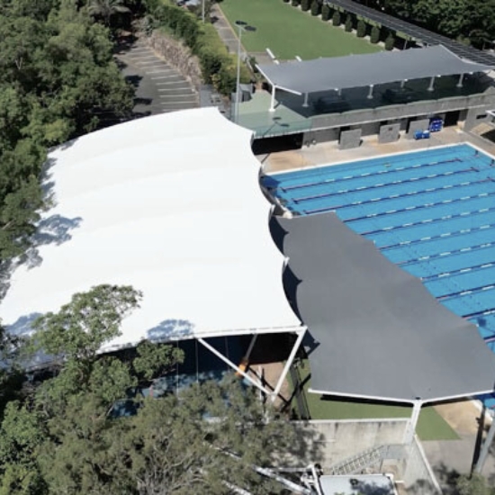 Commercial cantilever shade structure l stylish, protection l iKOE ...